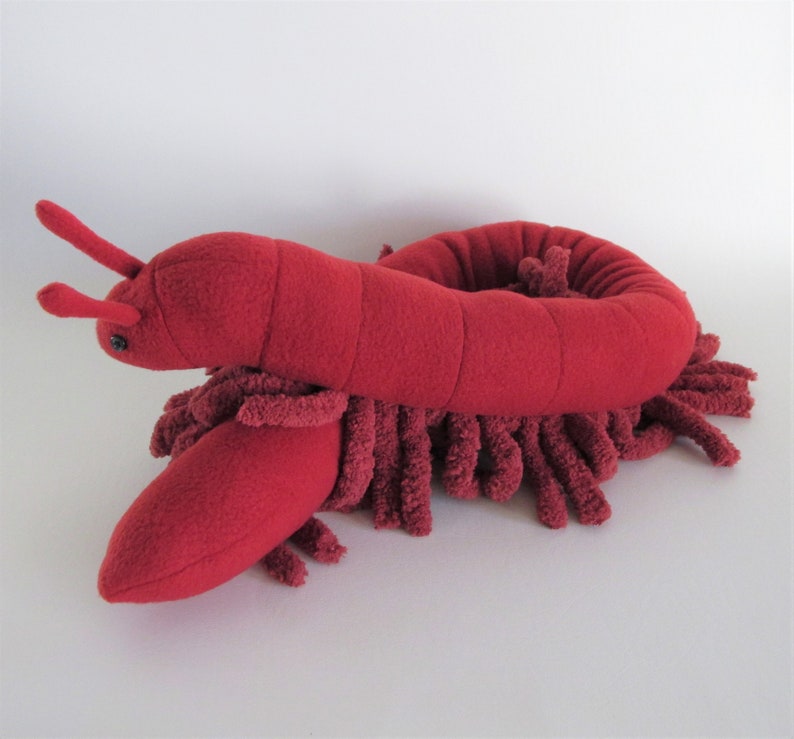 Scarlet Millipede Plush - Etsy