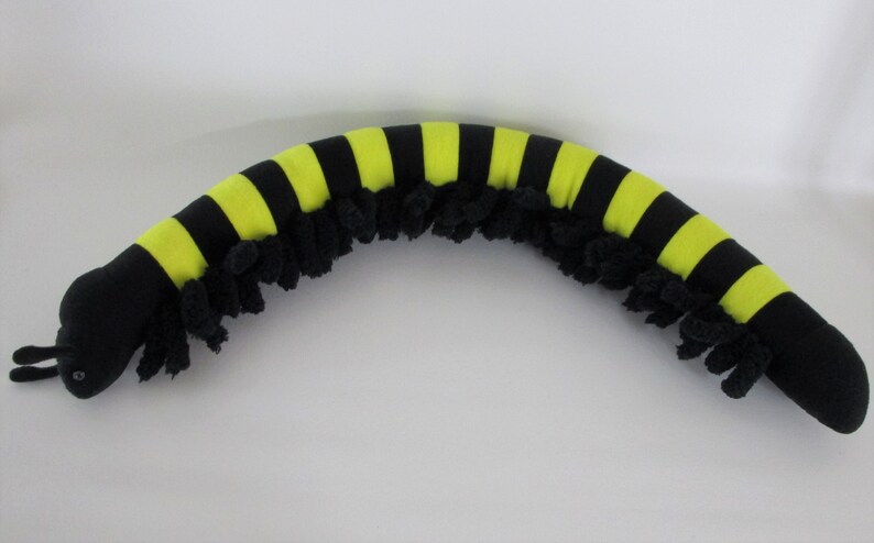 Giant Bumblebee Millipede Plush - Etsy