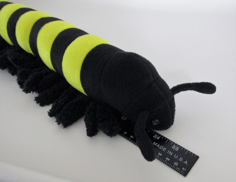 Giant Bumblebee Millipede Plush - Etsy
