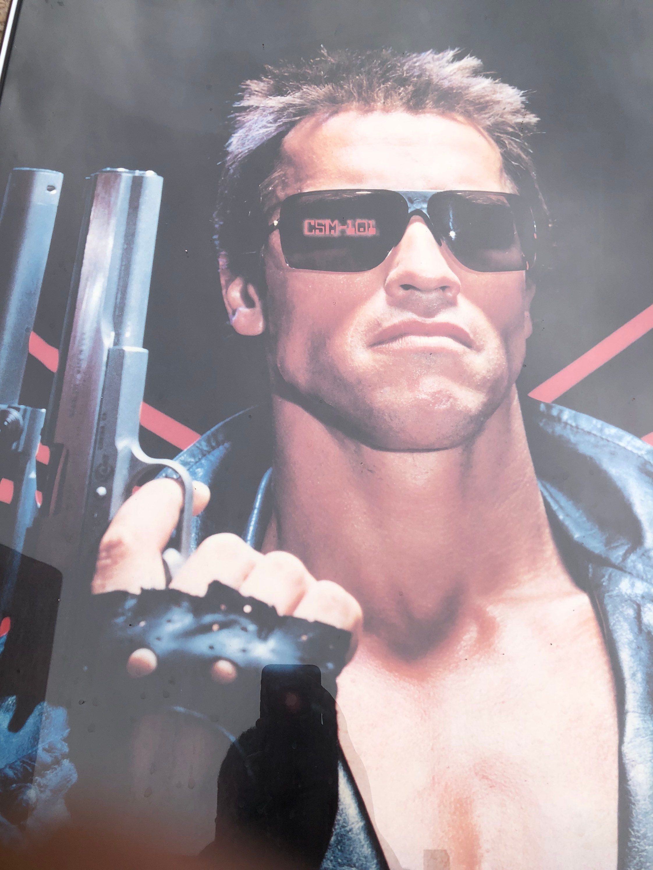 Rare vtg Terminator 1984 Póster original de la película | Etsy