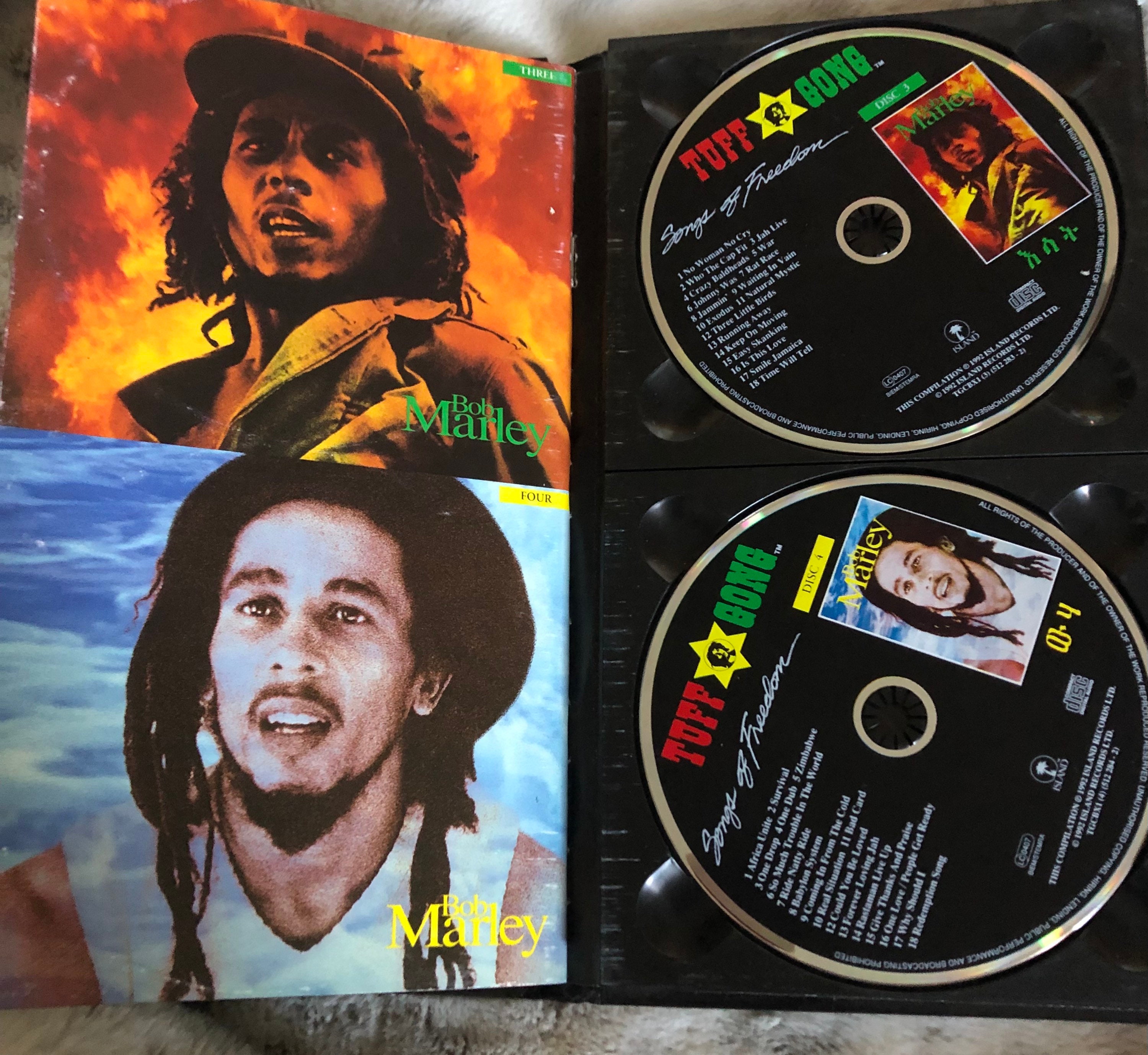 Bob Marley Canciones de Freedom Limited Edition 4 CD Box Set | Etsy