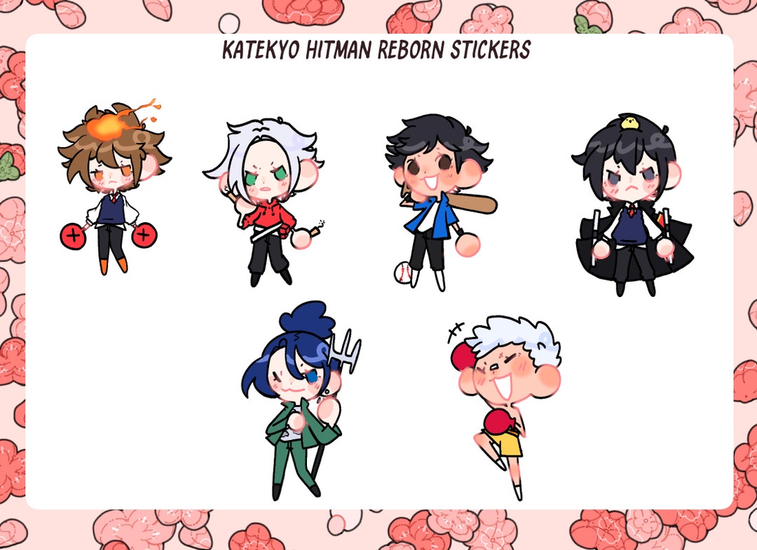 Katekyo Hitman Reborn Stickers - Etsy