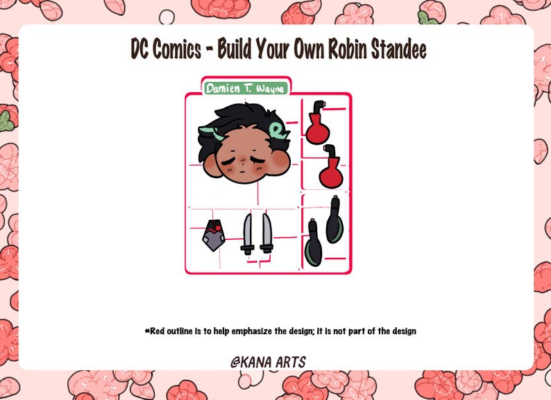 DC Comics “build Your Own Robin” Standee - Etsy