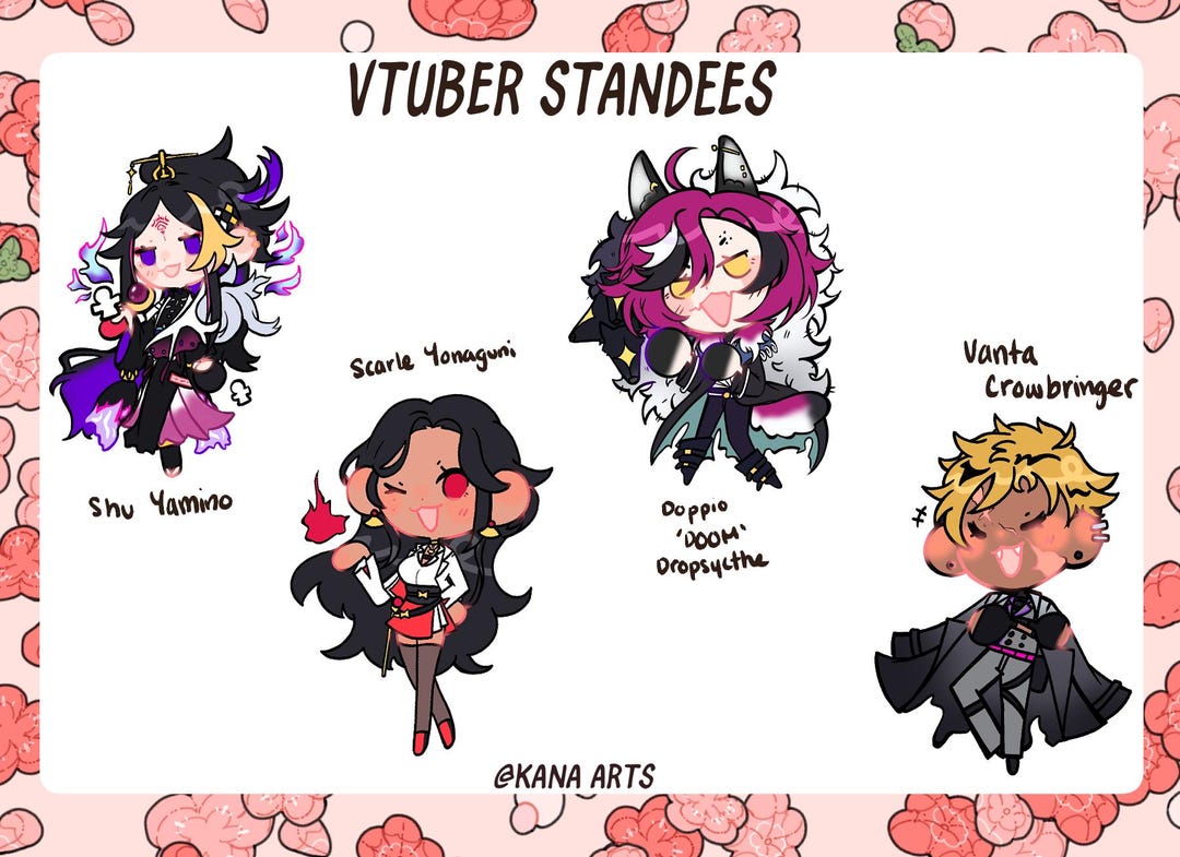 Vtuber Standees - Etsy