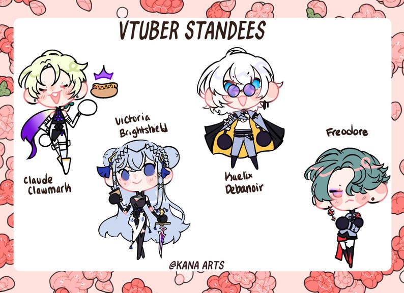 Vtuber Standees - Etsy