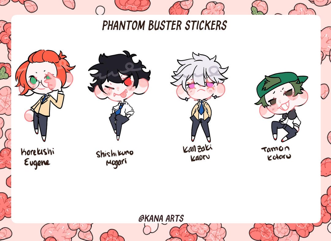 Phantom Busters Sticker - Etsy