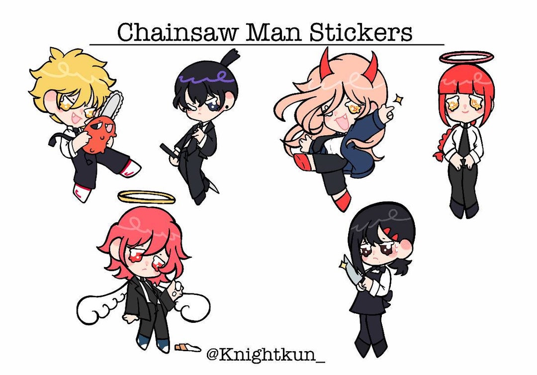 UPDATED : Motorized Saw Man Stickers - Etsy