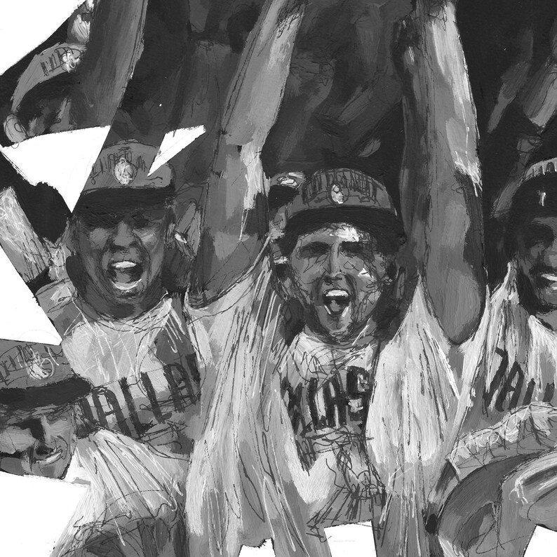 Dirk Nowitzki Art Print, Limited Edition Basketball Poster, NBA Art ...