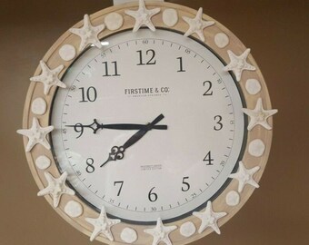 Sand Dollar Clock - Etsy