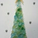 Handcrafted Crushed Glass Shadow Box Framed Christmas Tree Beautiful ...