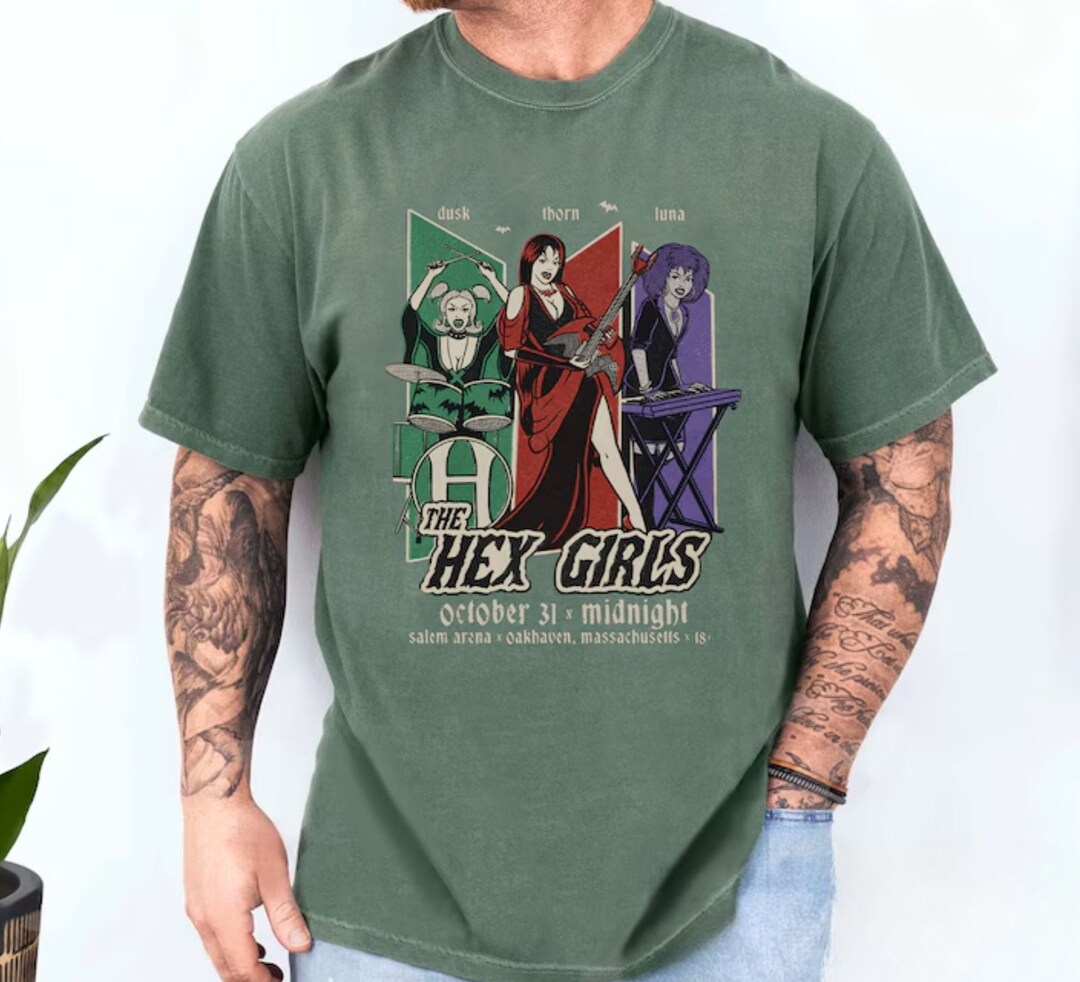 The Hex Girls Tour Hex Girls Concert Retro Halloween Hex Girls Rock ...