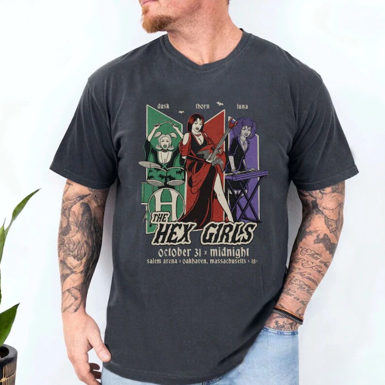 The Hex Girls Tour Hex Girls Concert Retro Halloween Hex Girls Rock ...
