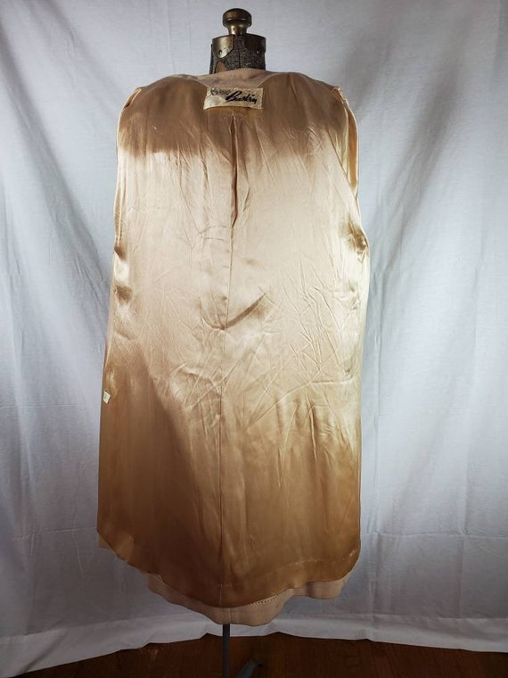 Vintage 50s / 60s Stroock / Baskin Beige Cashmere Coa… - Gem