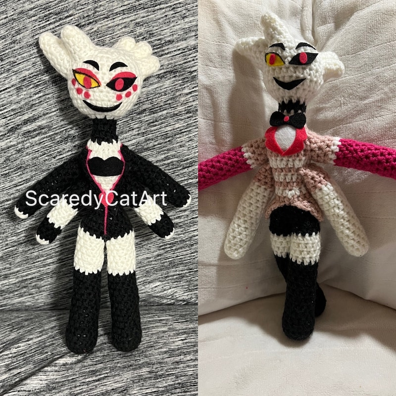 Hazbin Angel Dust Plush - Etsy