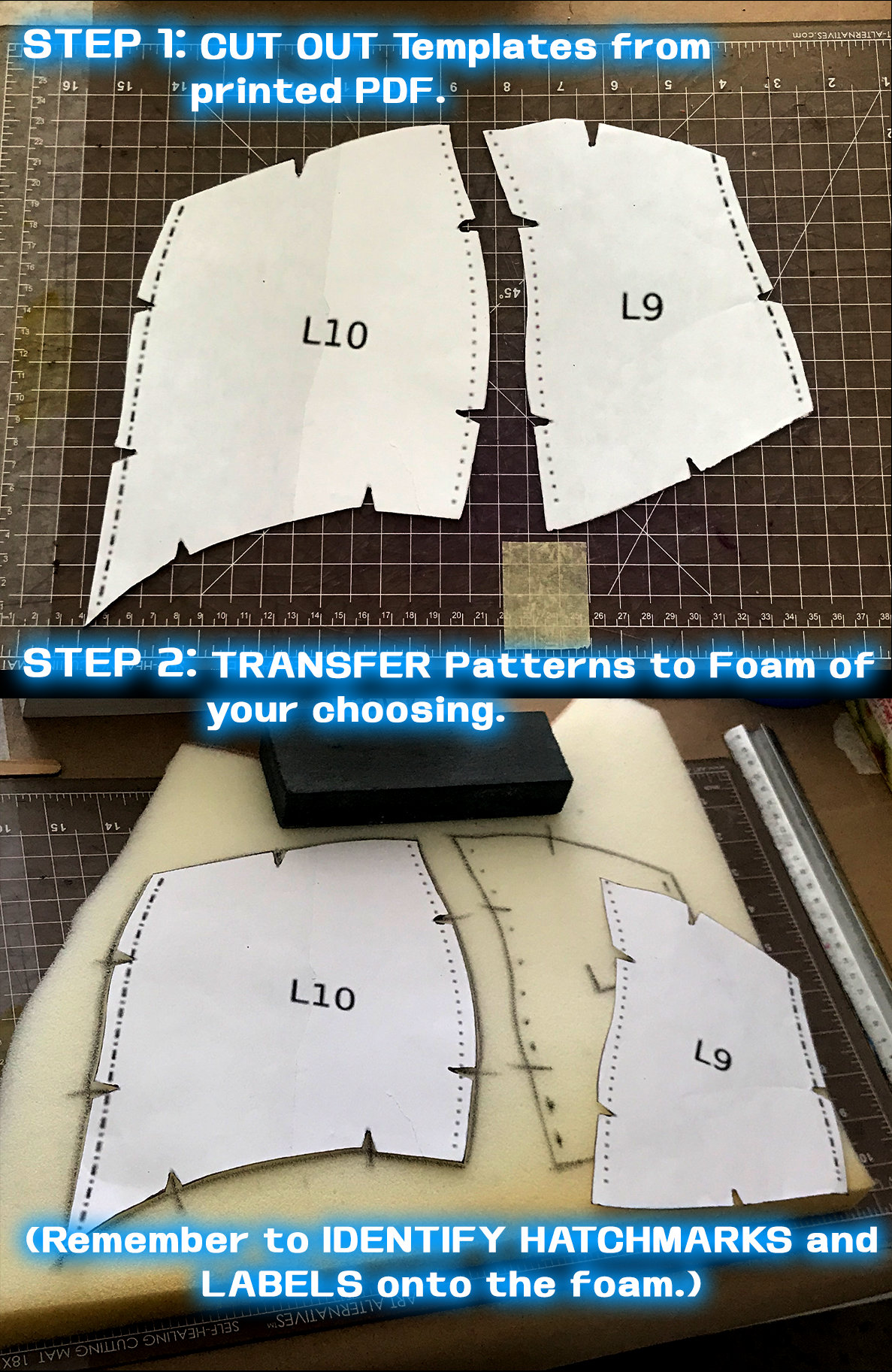 SHOWA 1954 KAIJU Body Patterns for Foam Fabricated Cosplay - Etsy