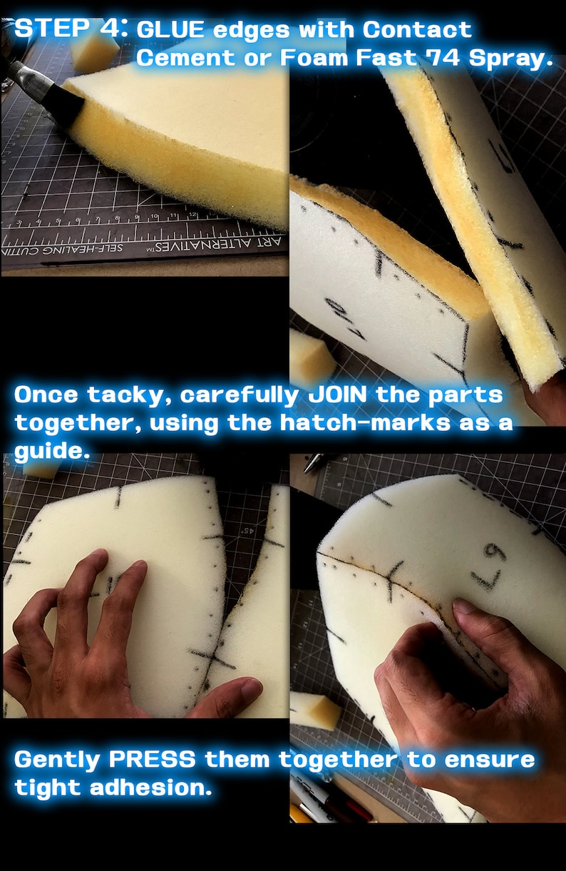 SHOWA 1954 KAIJU Body Patterns for Foam Fabricated Cosplay | Etsy