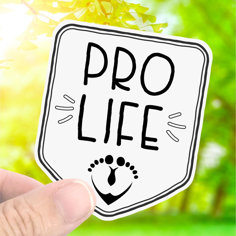 Pro Life Decals - Etsy