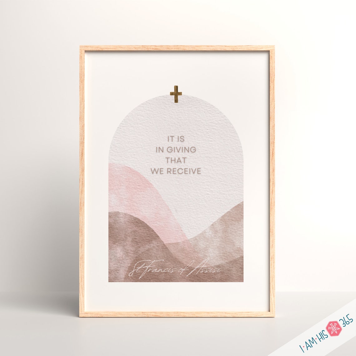 St Francis of Assisi Catholic Saint Wall Art Print Catholic Printable ...