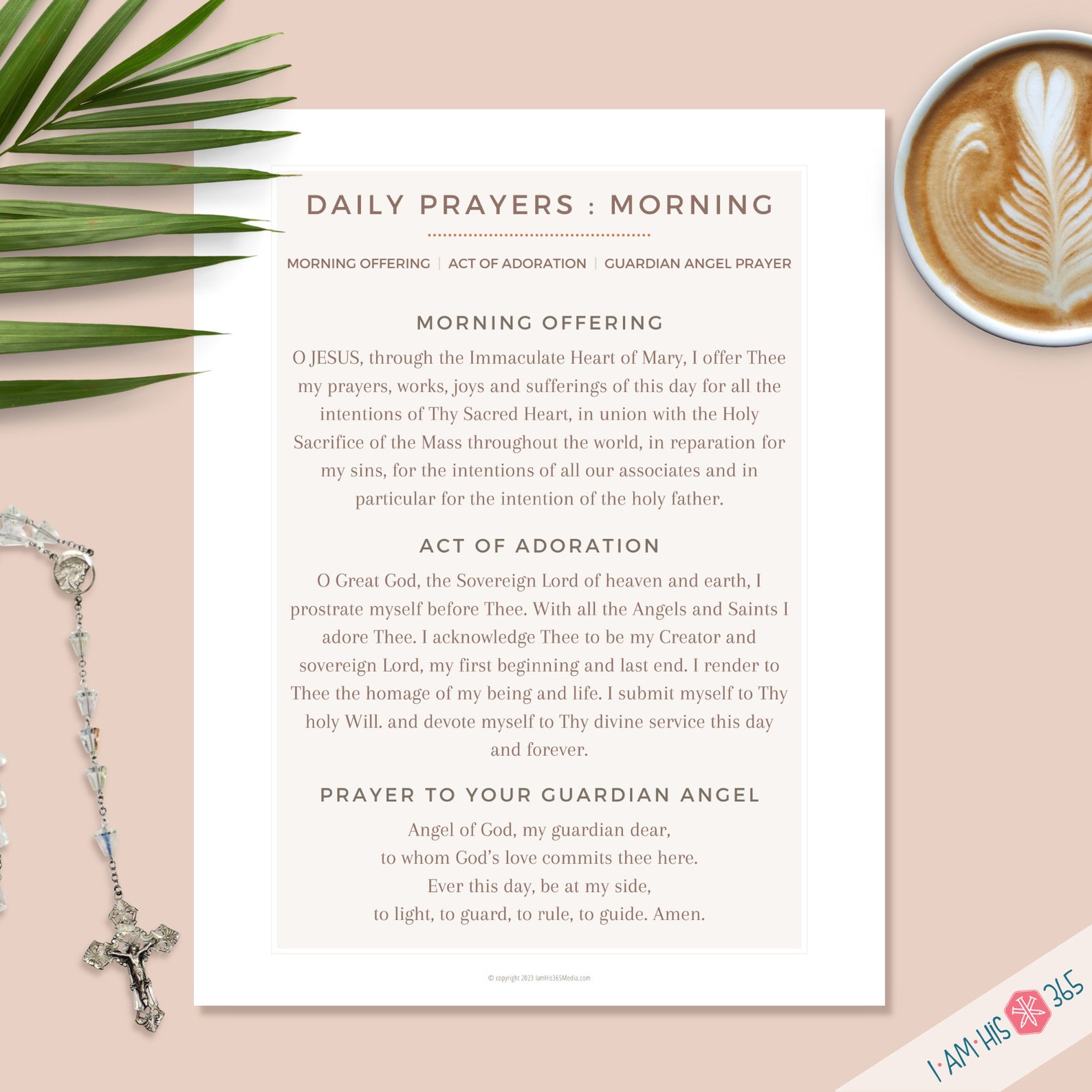 Printable Traditional Catholic Daily Planner & Prayer Packet ...
