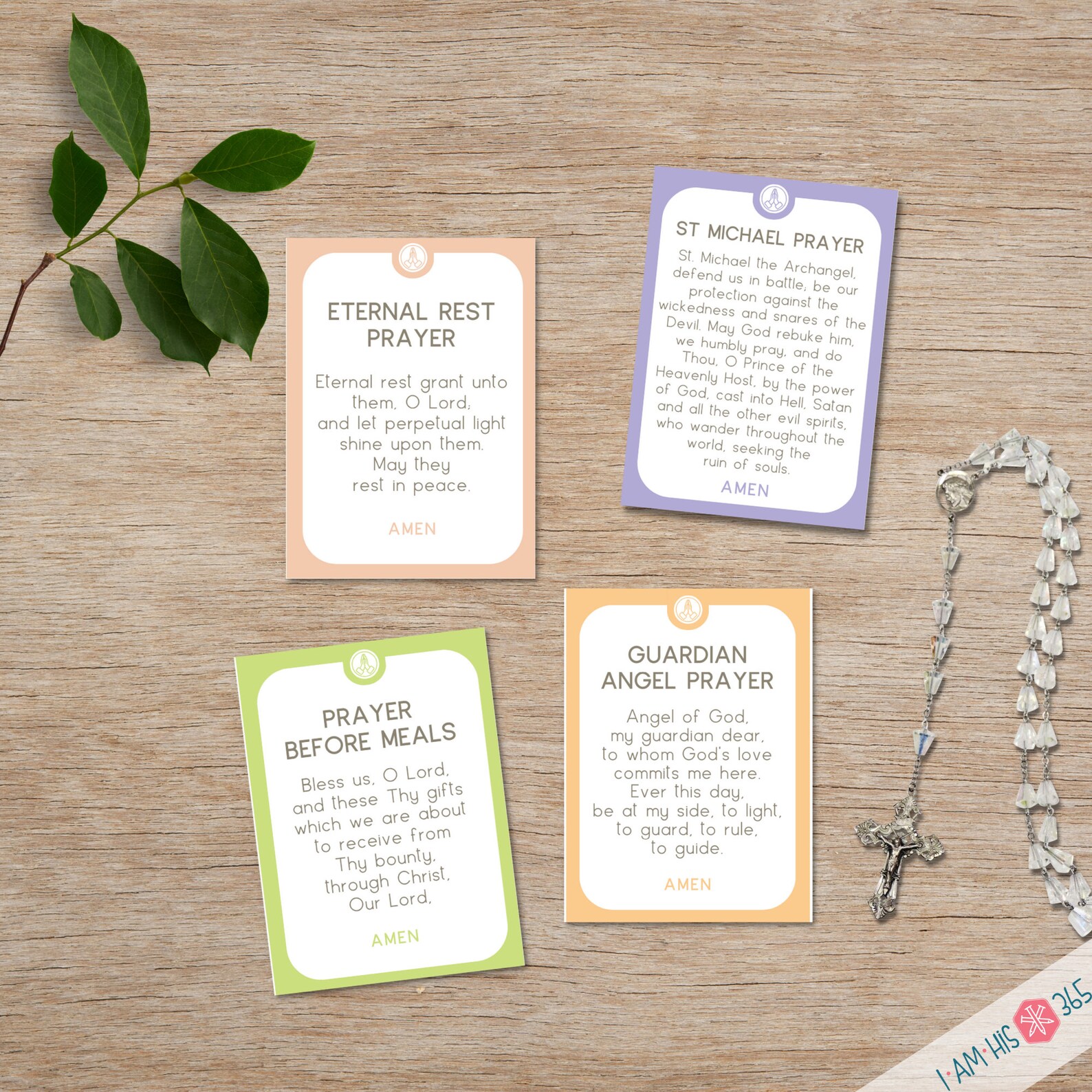 Catholic Children Prayer Cards | Prayers for Children | Printable ...