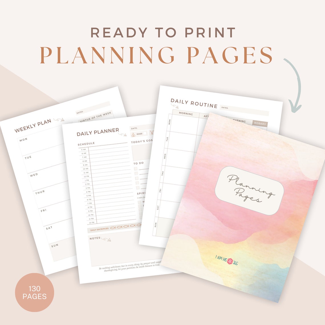 Printable Traditional Catholic Planner & Prayer Journal : 1962 ...