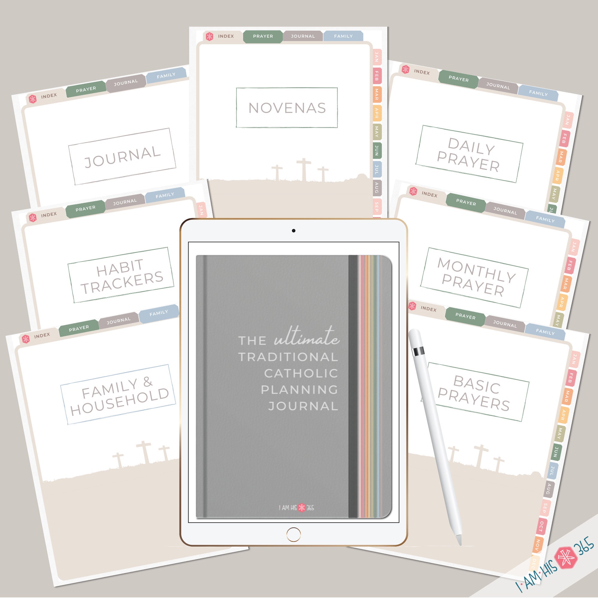 The Ultimate Traditional Catholic Paperless Planner & Journal : Zinnia ...