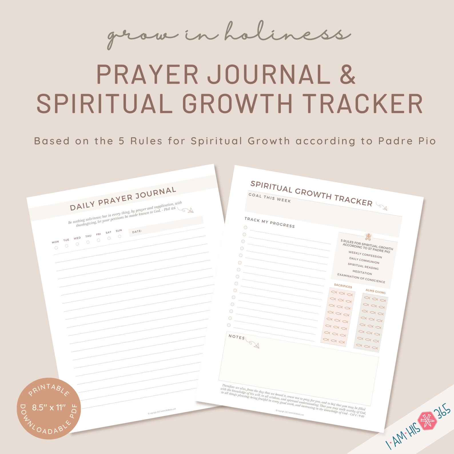Printable Traditional Catholic Daily Planner & Prayer Packet Printable ...