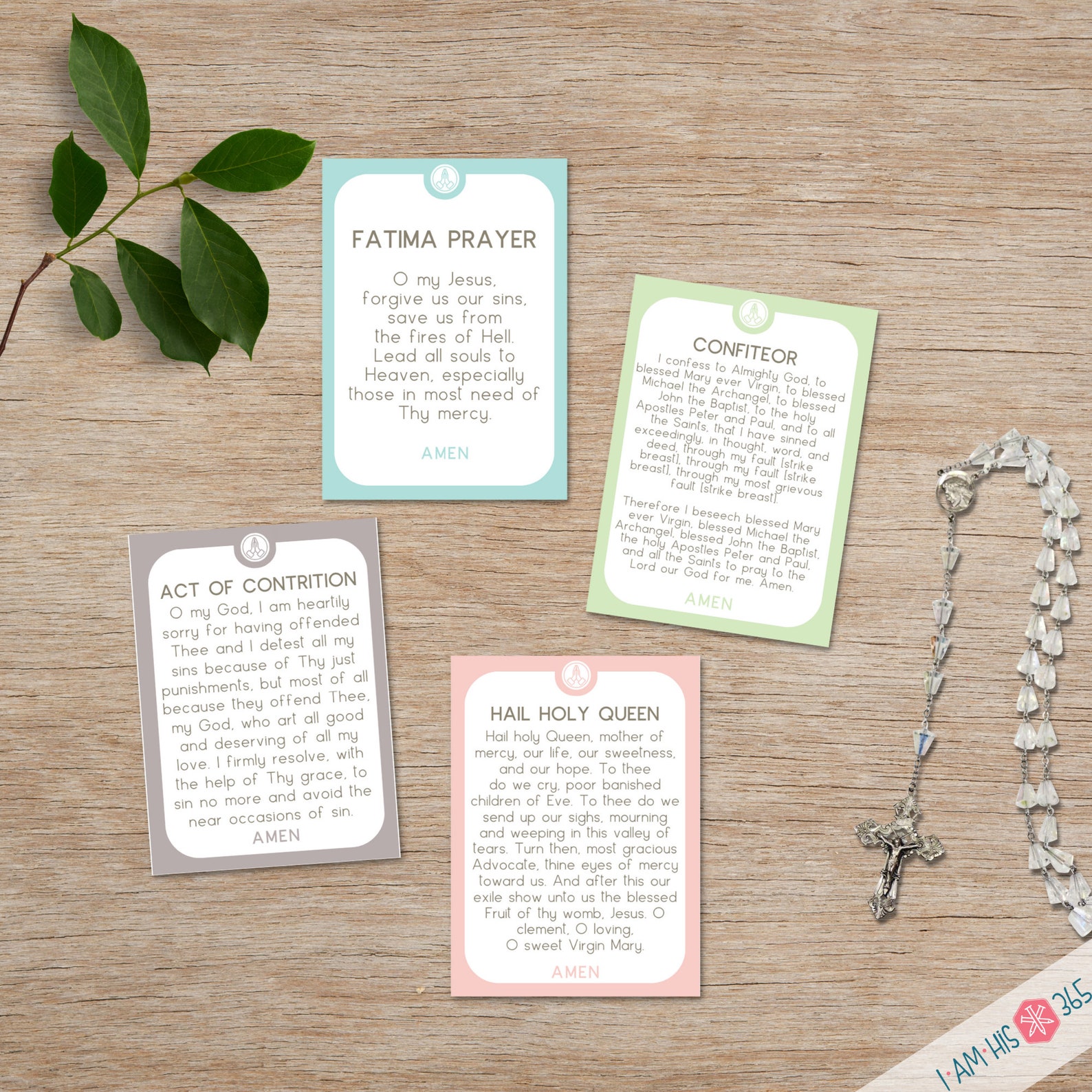 Catholic Children Prayer Cards | Prayers for Children | Printable ...