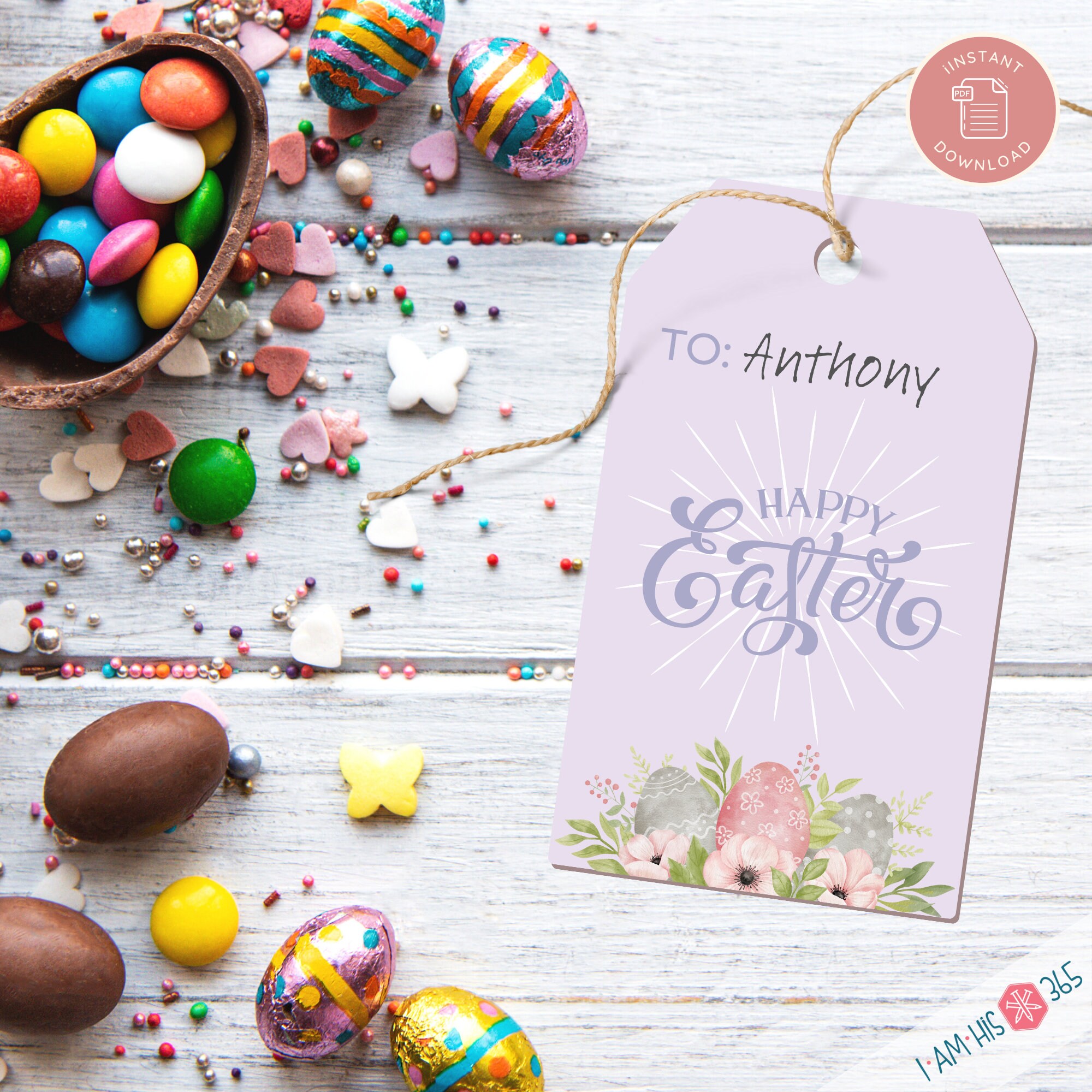 8 Printable Easter Gift Tags Catholic Printable Christian - Etsy