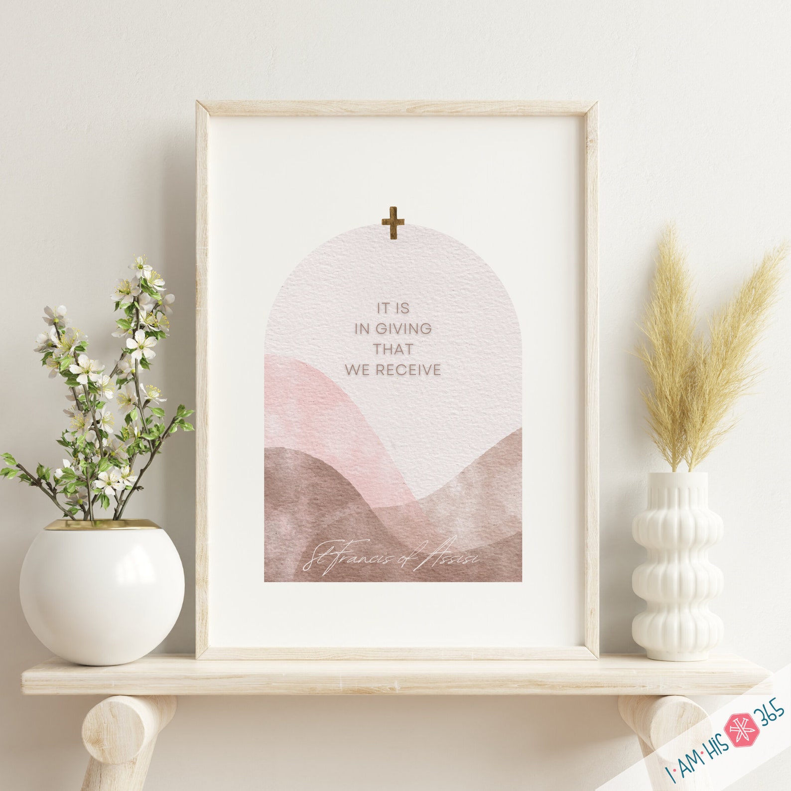 St. Francis of Assisi Quote Print: Catholic Wall Art (PDF Digital Print ...
