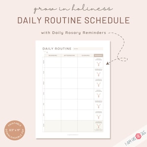 Printable Traditional Catholic Daily Planner & Prayer Packet ...