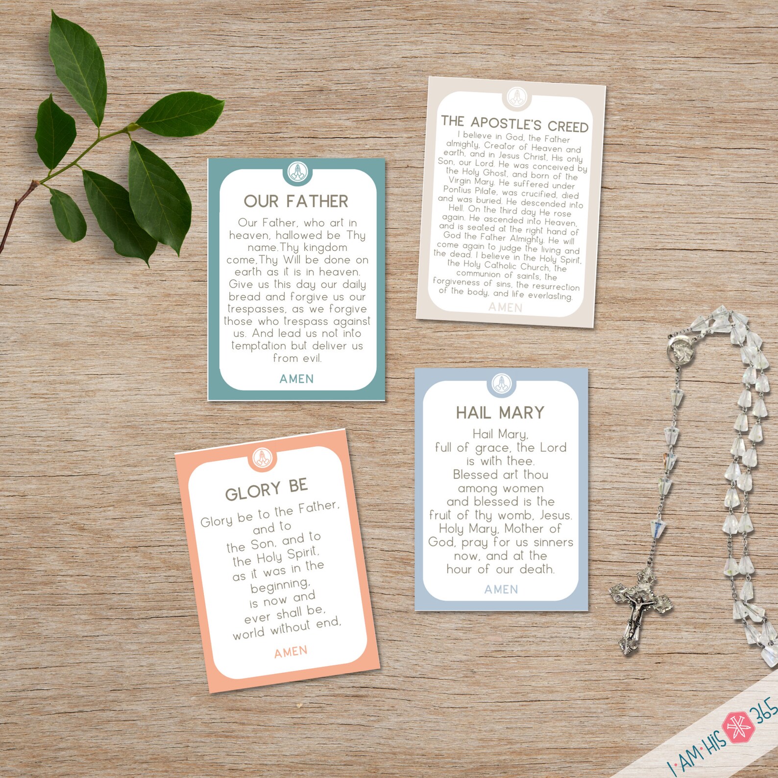 Catholic Children Prayer Cards | Prayers for Children | Printable ...