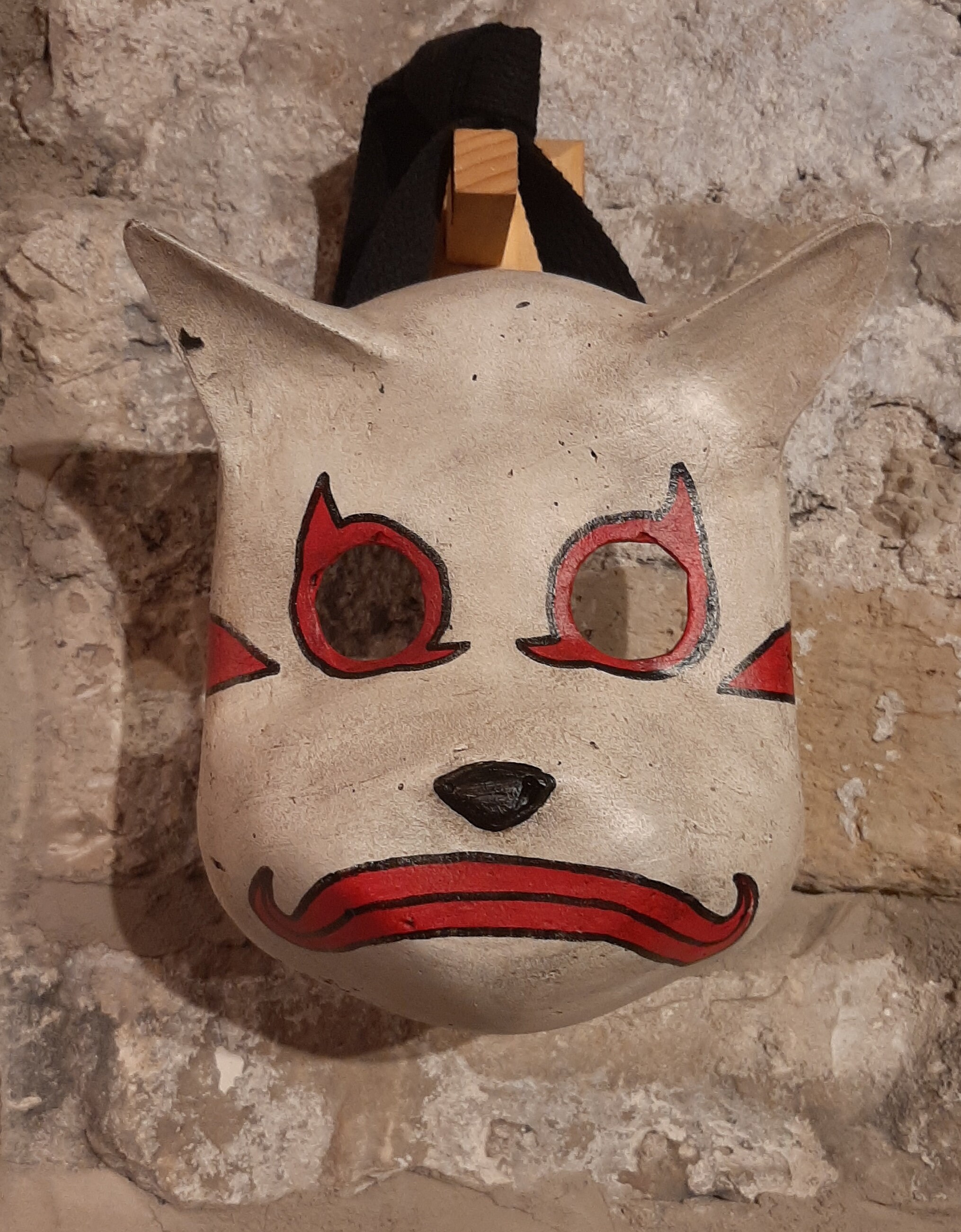 Ninja Operative Mask Dog / Inu Fibreglass Wearable - Etsy