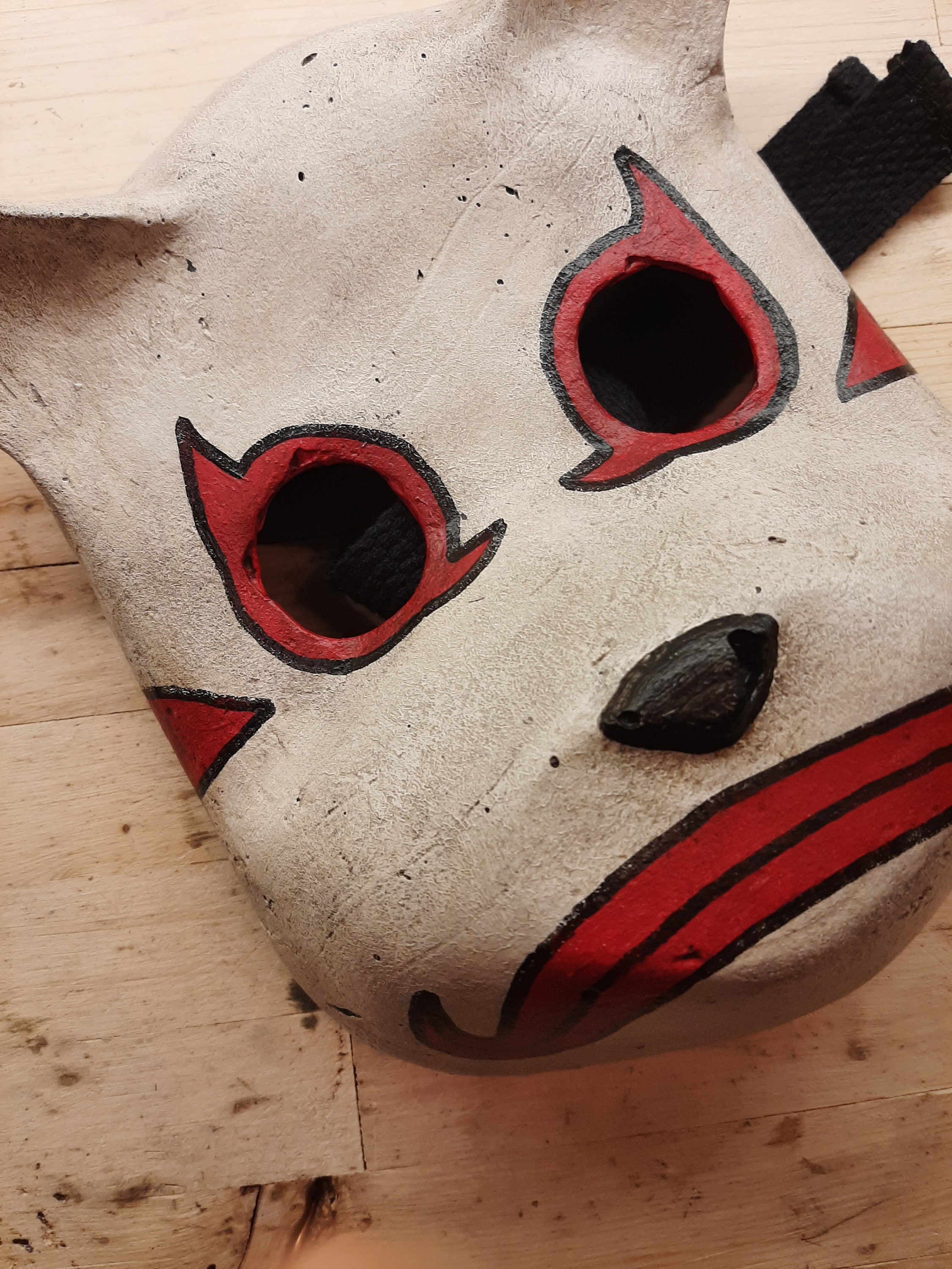 Ninja Operative Mask Dog / Inu Fibreglass Wearable - Etsy
