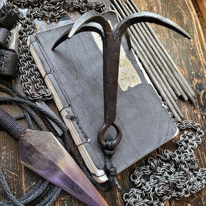 Steel Grappling Hook Forged in a Traditional Style of Ninjutsu. - Etsy