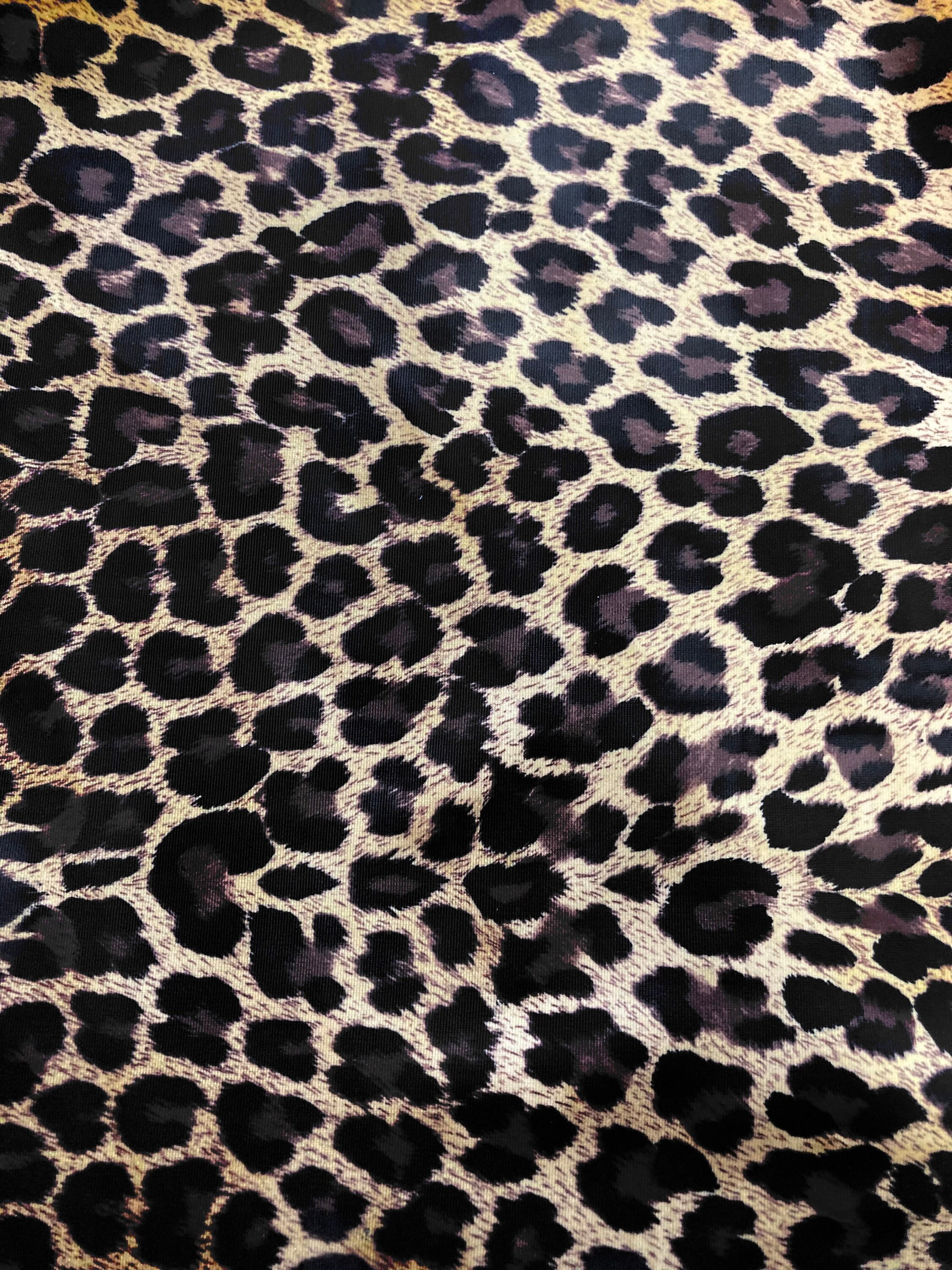 Leopard Print Spandex - Etsy