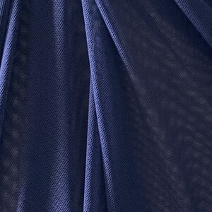 Stretch Nylon Mesh - Navy Blue - Etsy