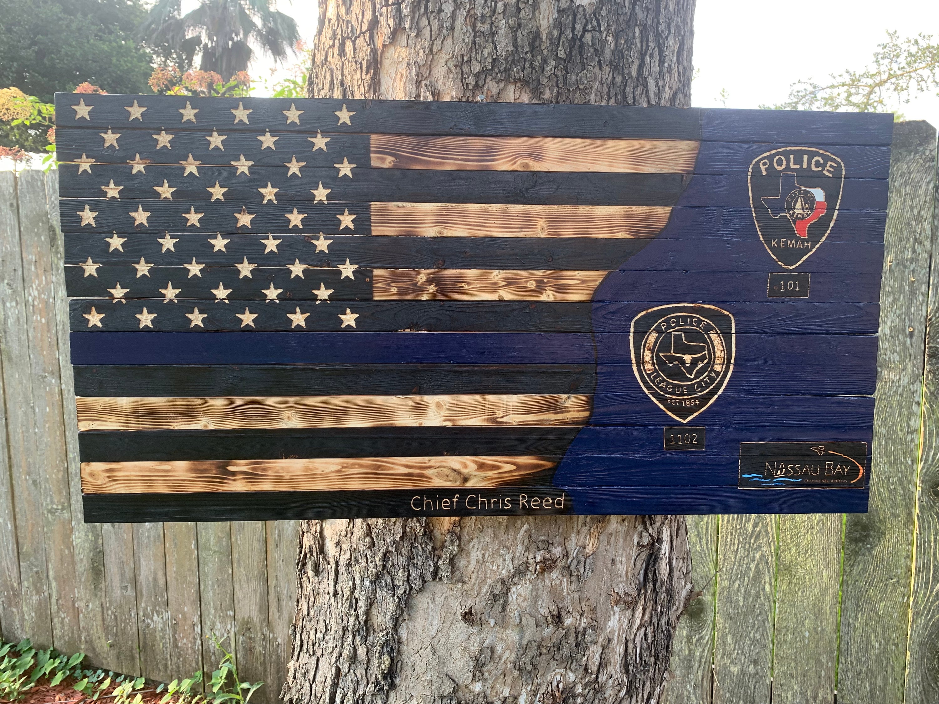 Military or First Responders Custom Flags - Etsy