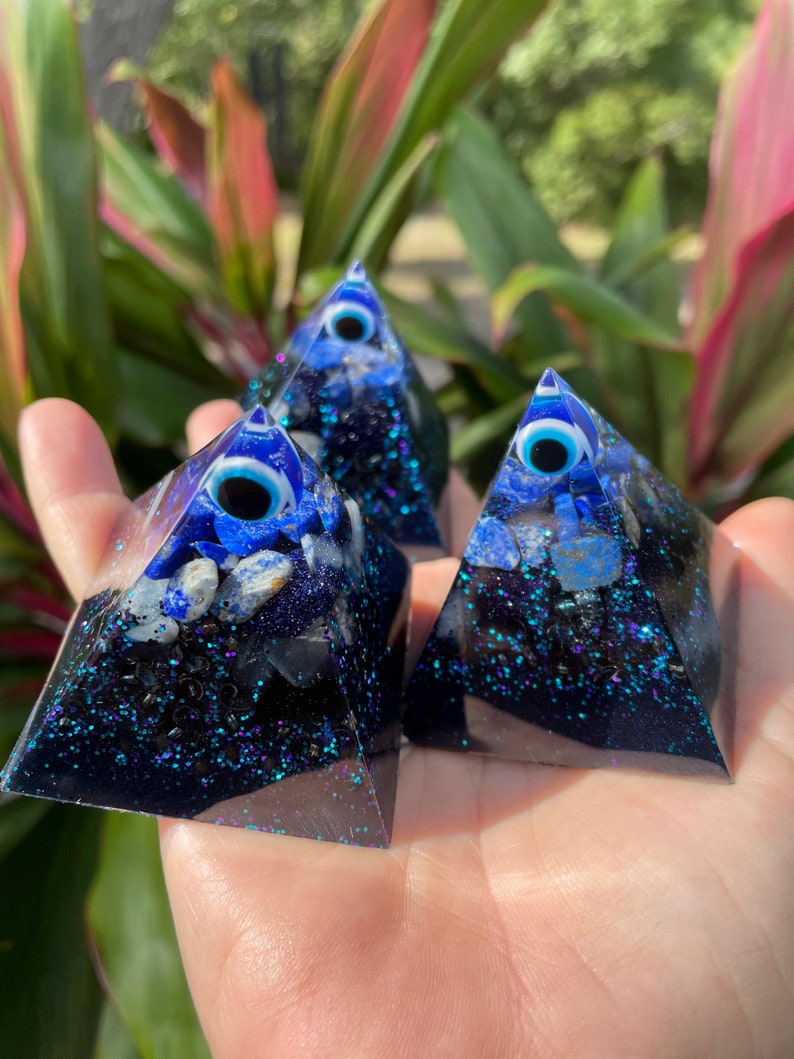Evil Eye Pyramid - Etsy