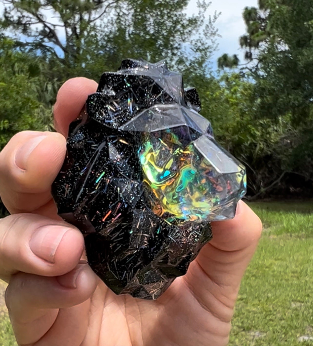 Fire and Ice Lion - Etsy