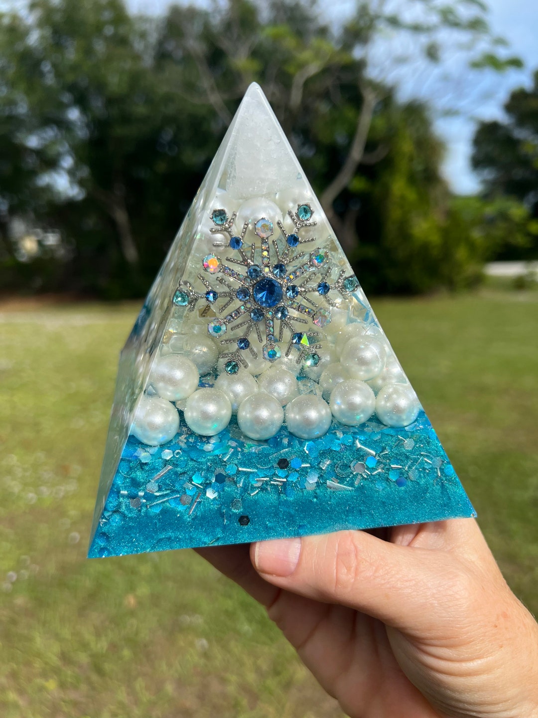 Mystic Moons Snowflake Pyramid - Etsy