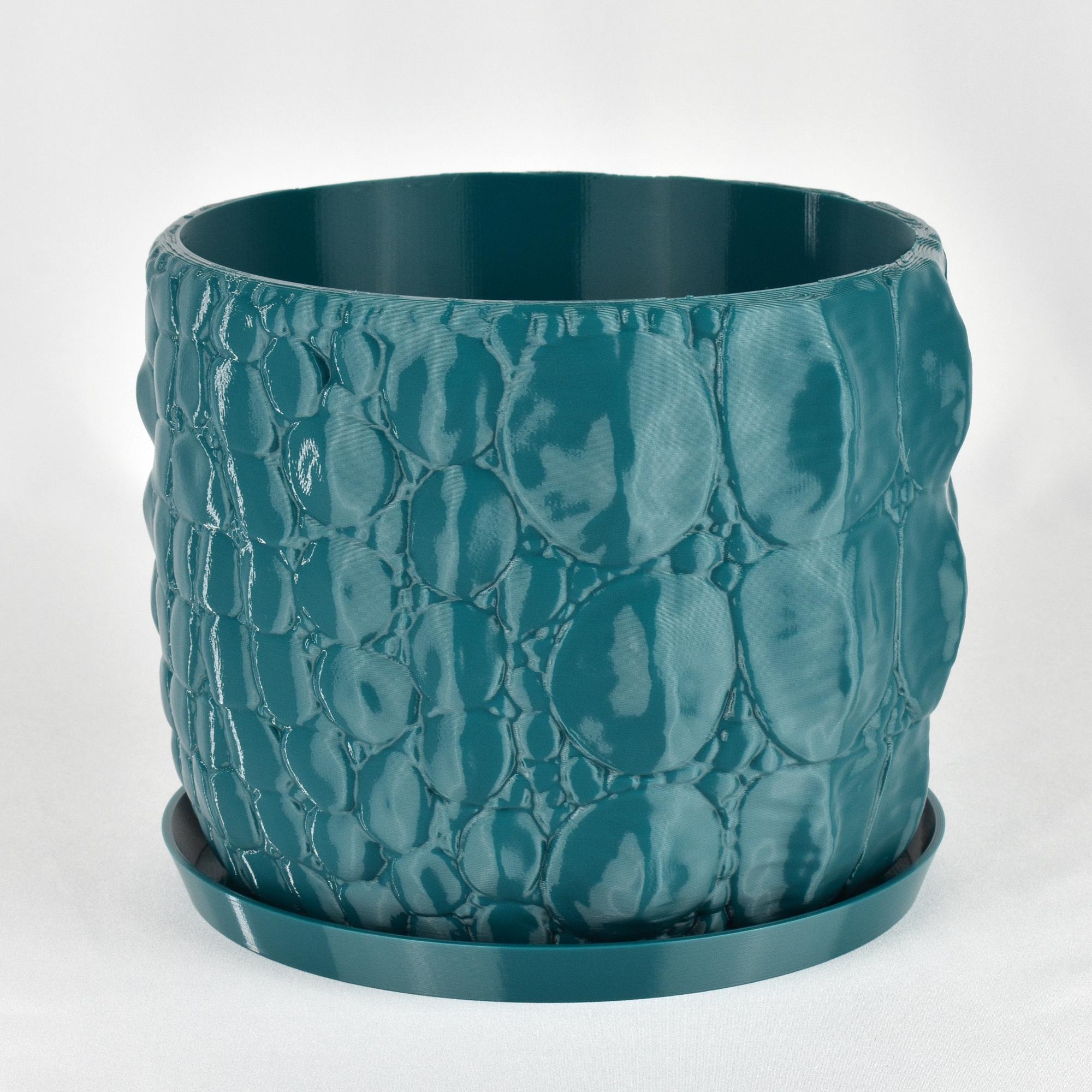 Large Alligator Planter Decor, 8-inch Pot, Dark Green, Indoor/outdoor ...