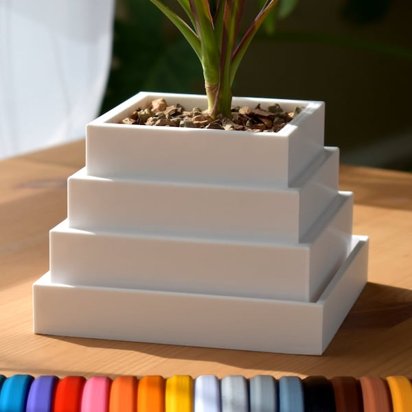 Pyramid Planter - Etsy