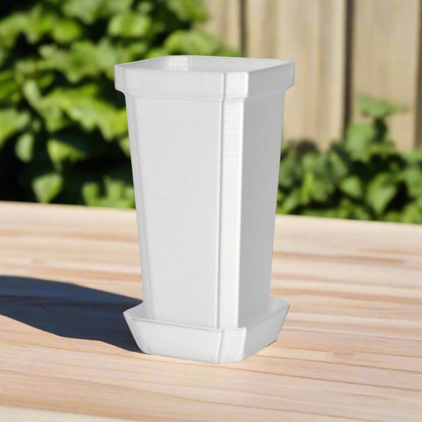 Tall Narrow Planter - Etsy