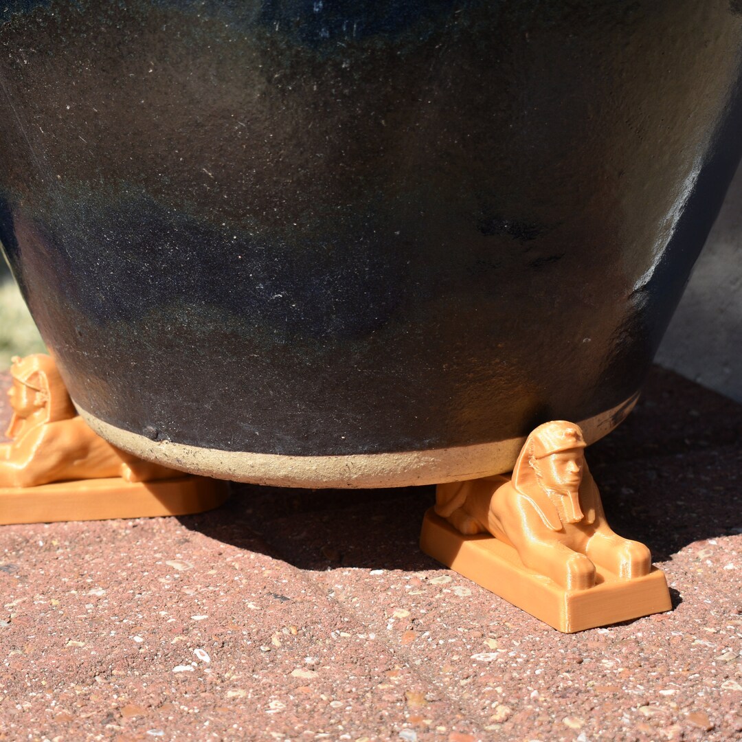 Sphinx Decorative Pot Feet Set - Etsy