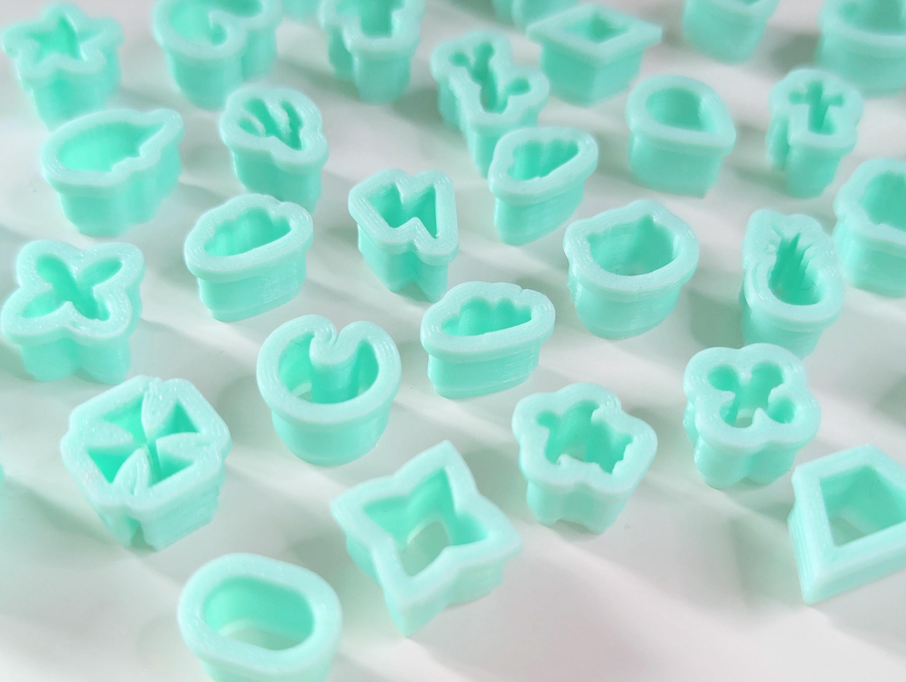 36 Micro Polymer Clay Cutter Pack, Digital STL Files | Jewellery ...
