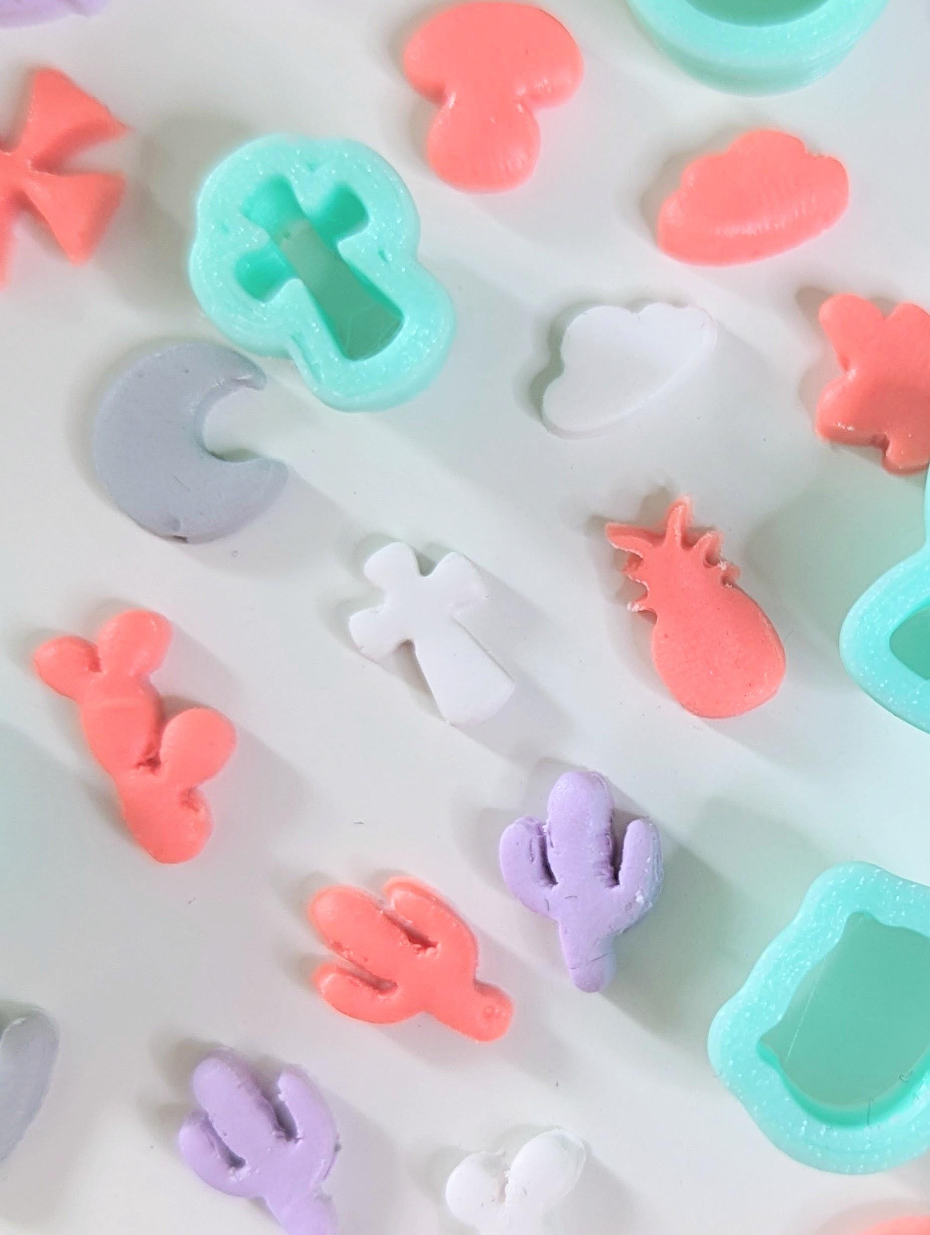 36 Micro Polymer Clay Cutter Pack, Digital STL Files | Jewellery ...
