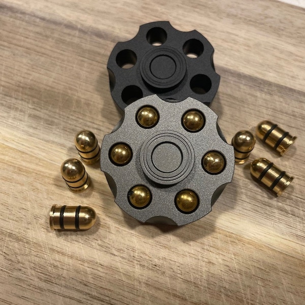 Revolver Fidget Spinner - Etsy