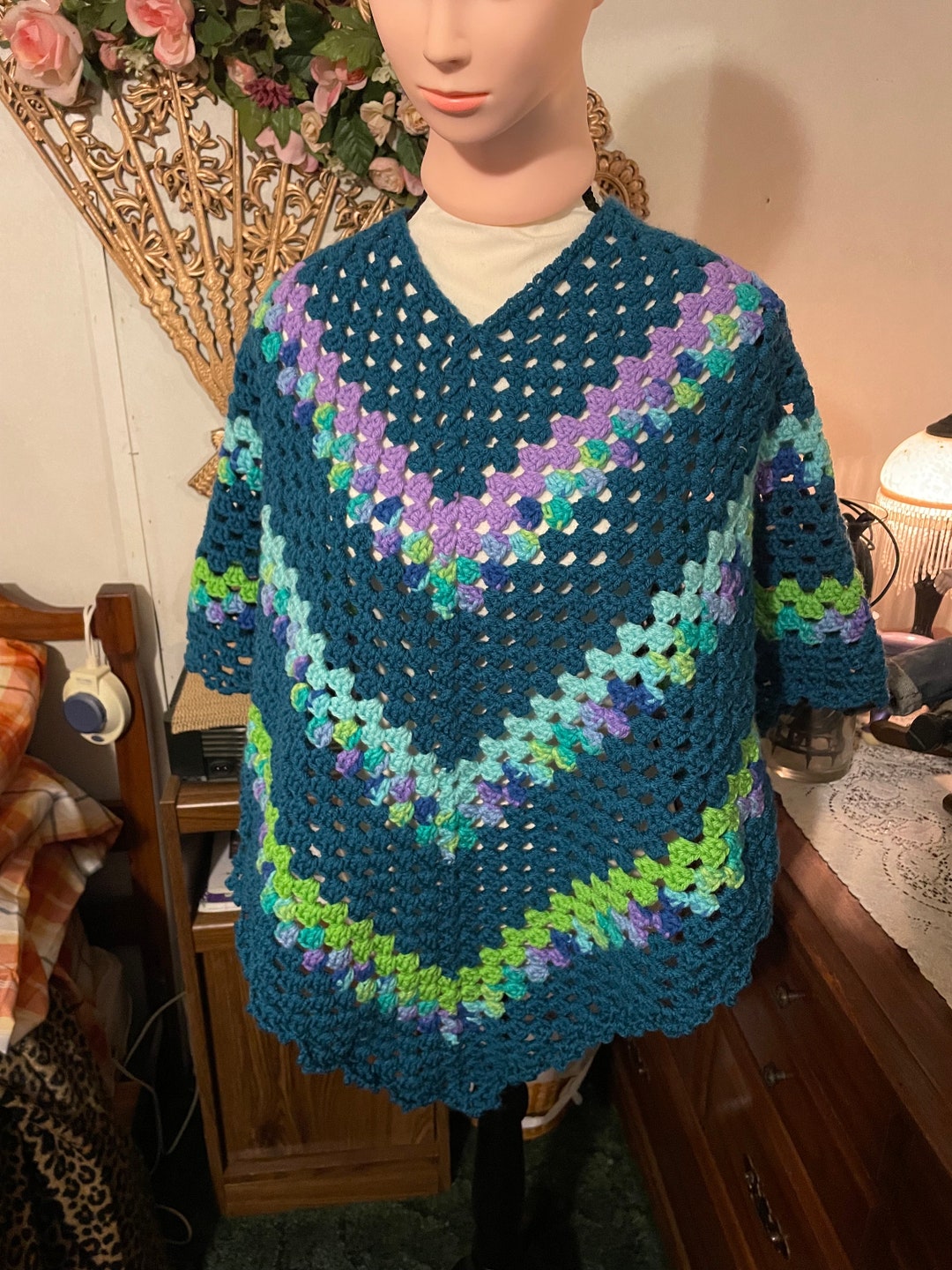 4 to Choose From, Women’s Poncho, One Size Fits Most Small to Large ...