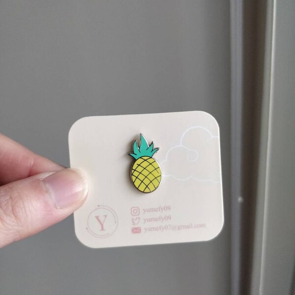 Pineapple Pin - Etsy